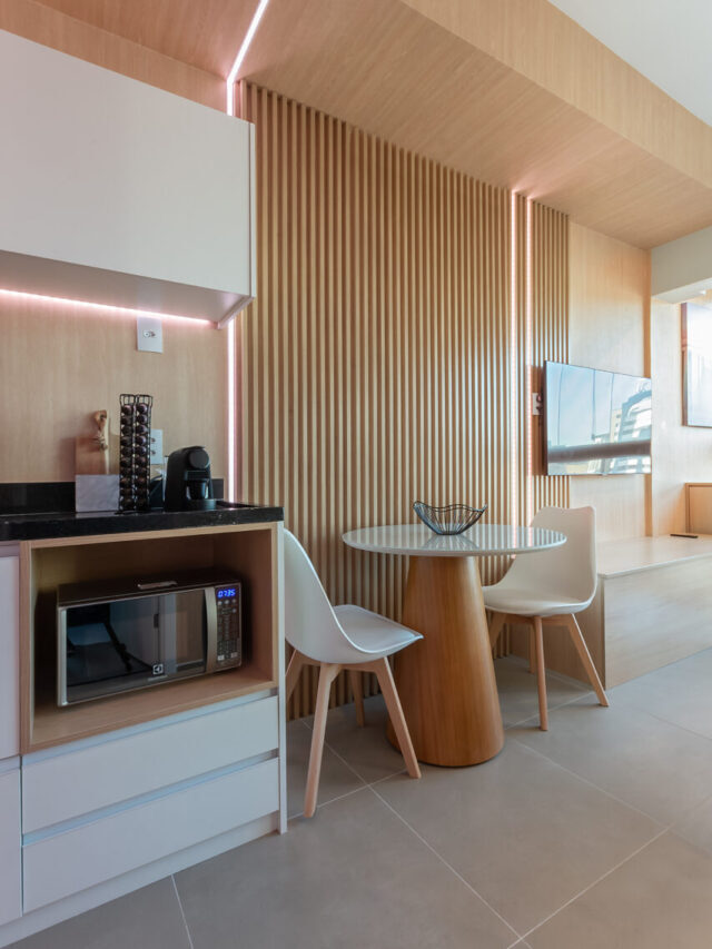 Inspiração apartamento de 25 m2 | Biblos Planejados – Móveis Planejados ...