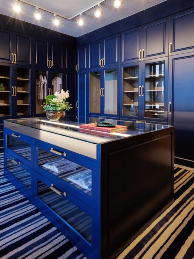 INSPIRAÇÃO CLOSET AZUL | Biblos Planejados – Móveis Planejados 100% MDF.